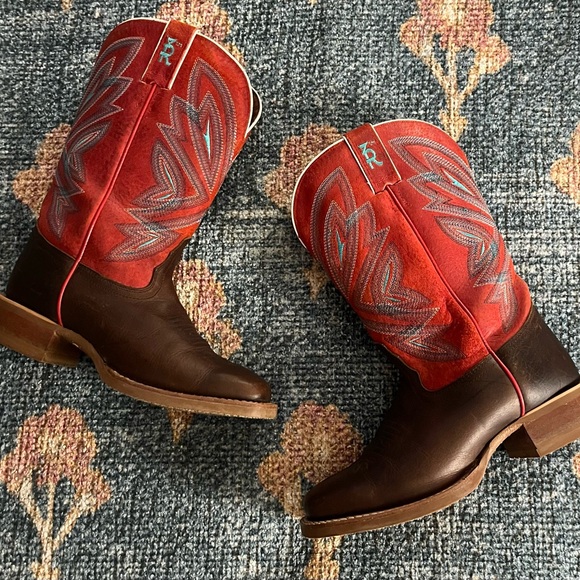 Tony Lama | Shoes | Womens Tony Lama 3r Square Toe Boots | Poshmark